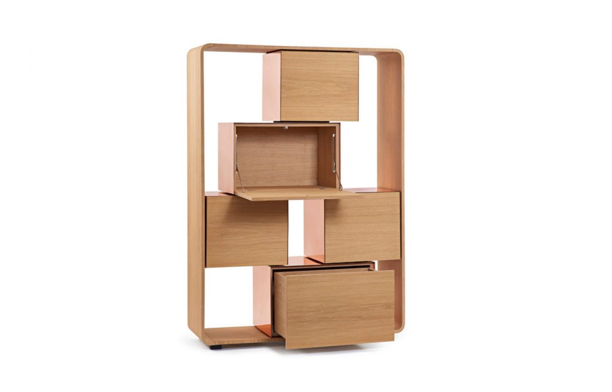Armoire murale Qube de RKNL - design par Ronald Knol