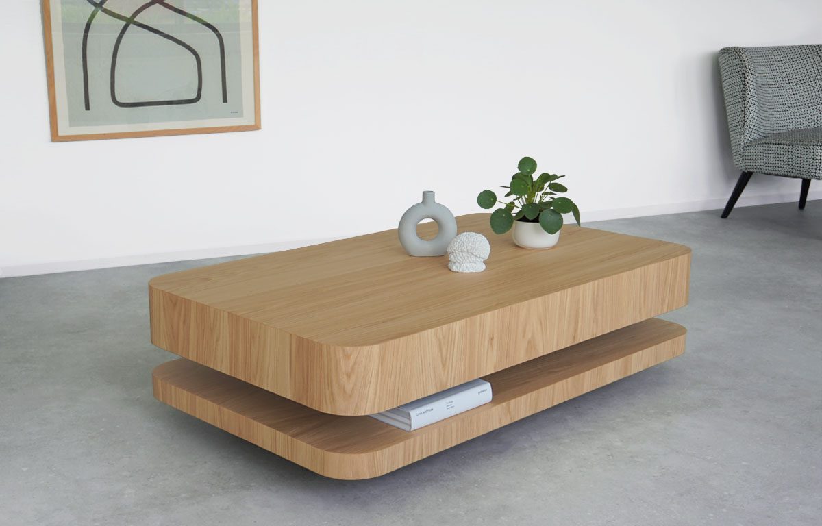 Zwarte salontafel - Stoer en praktisch design van RKNL